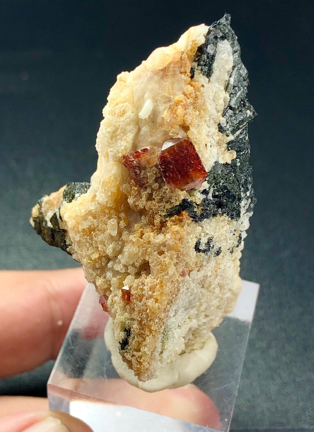 Complete Zircon Crystal on Matrix - Etsy