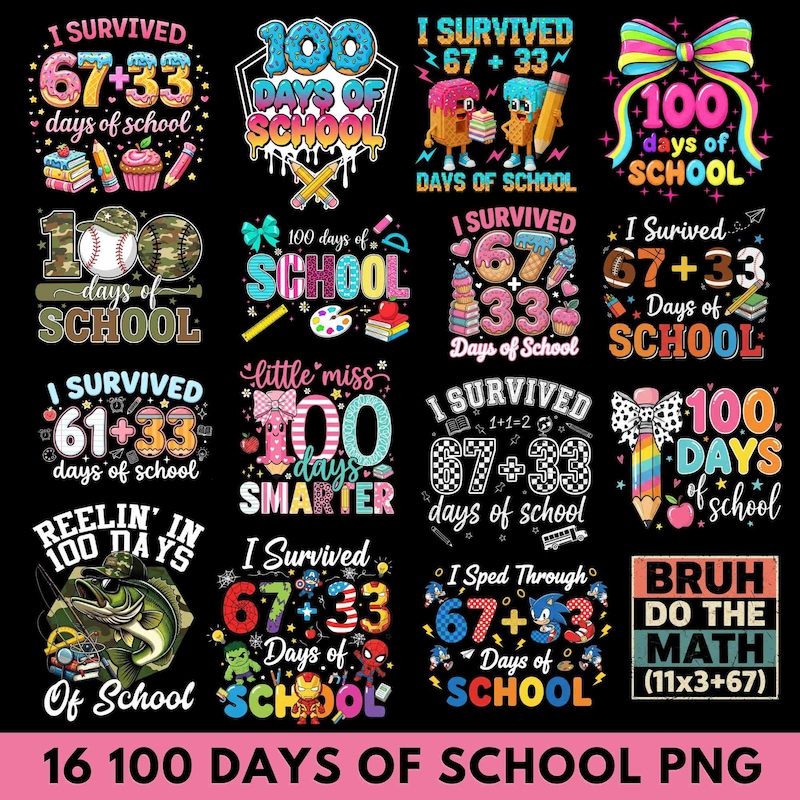 100th Day Kpop - Etsy