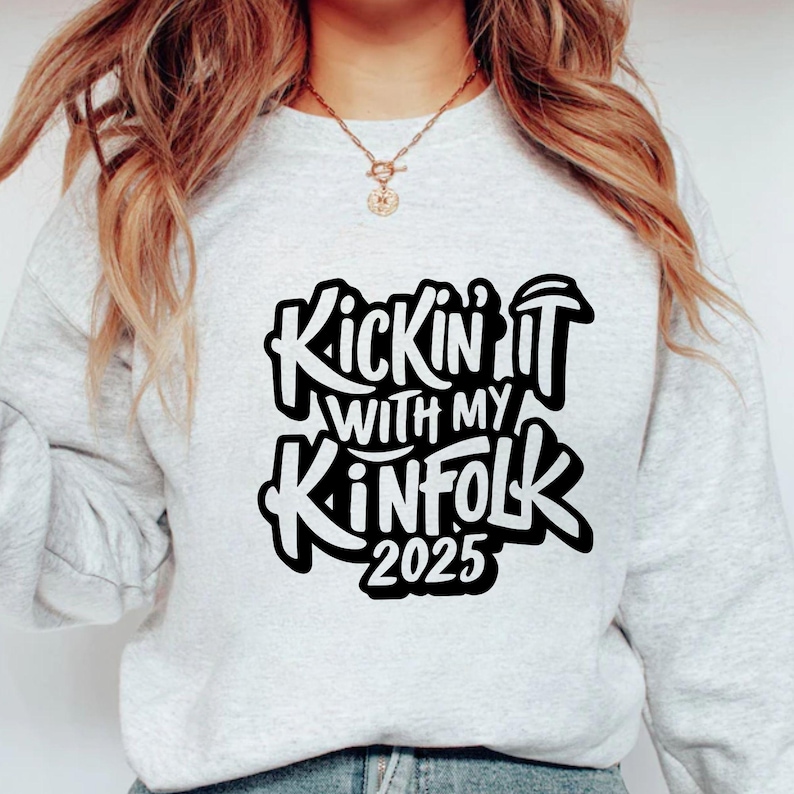 Kickin It With My Kinfolk Svg Png, Family Reunion Svg, Reunion Svg ...