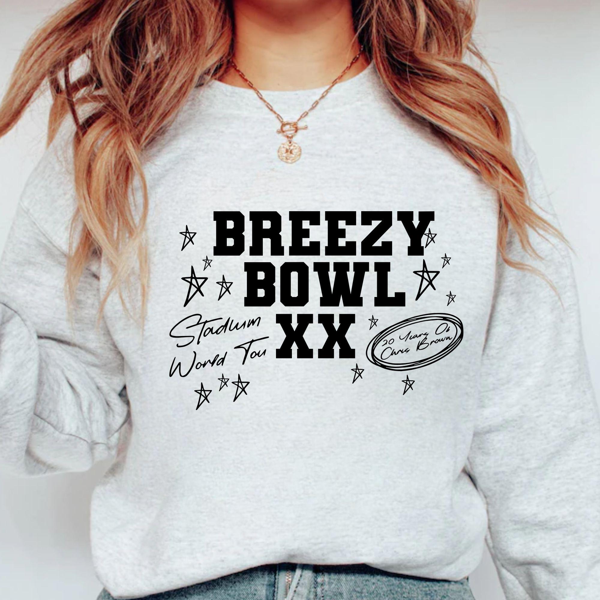 Chris Brown Breezy Bowl XX Tour Svg Png,chris Brown T-shirt Design ...