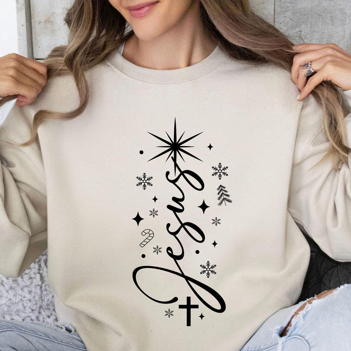 Jesus Christmas Tree Svg, Christian Christmas Svg, Jesus Svg, Christmas ...