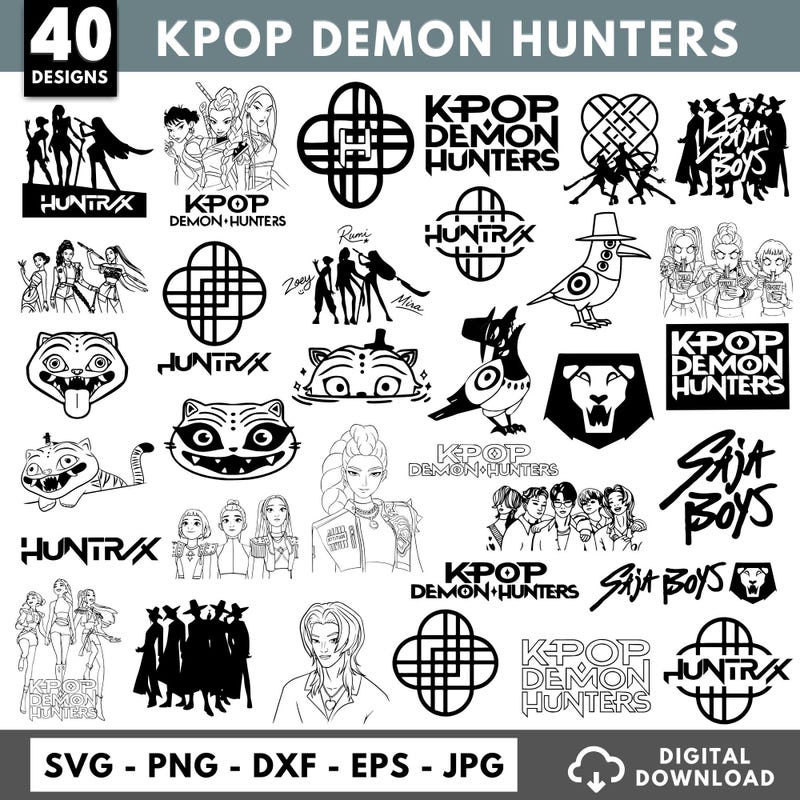 Kpop Demon Hunter Cat - Etsy