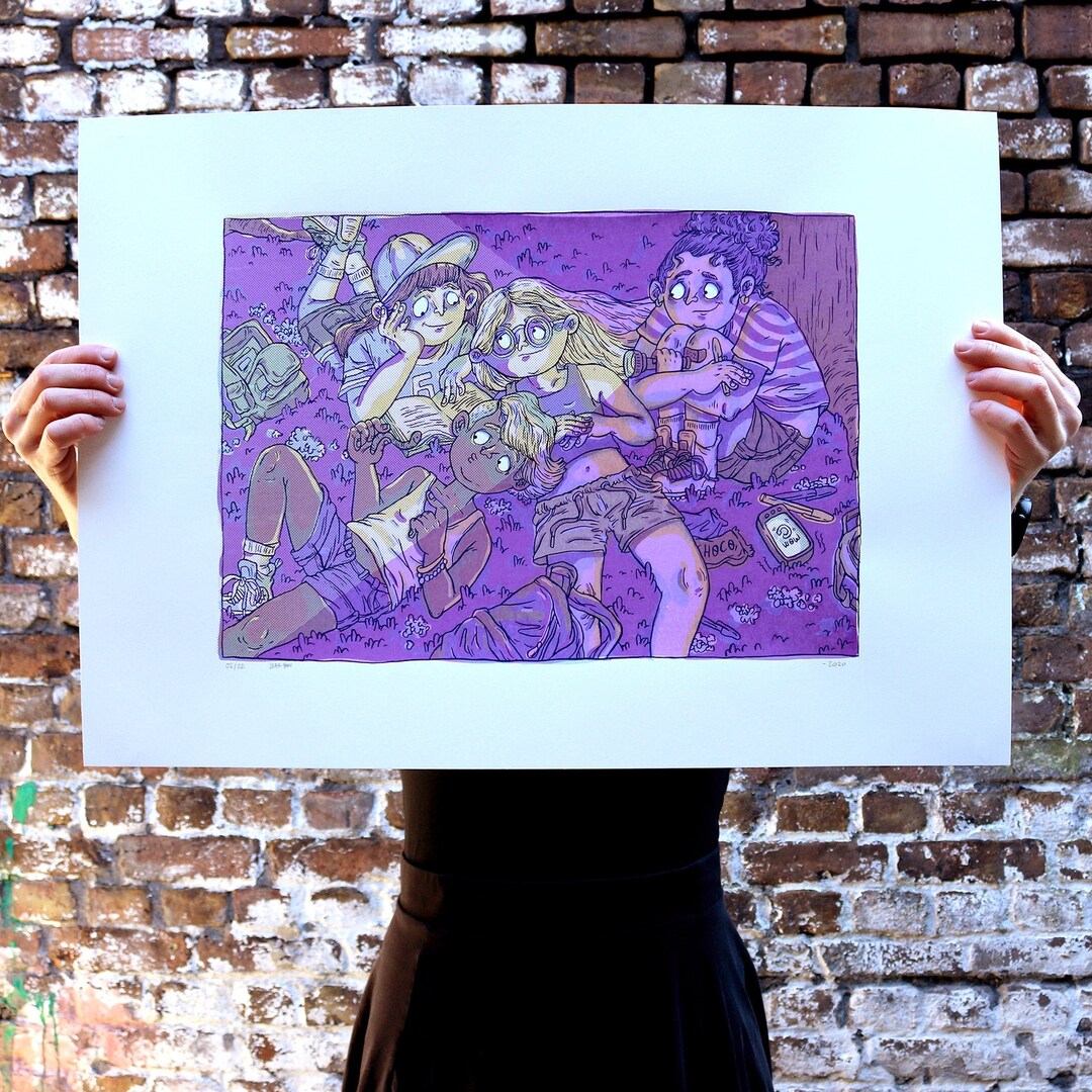 Screen Print CURFEW Poster Limited Edition Art Illustration - Etsy