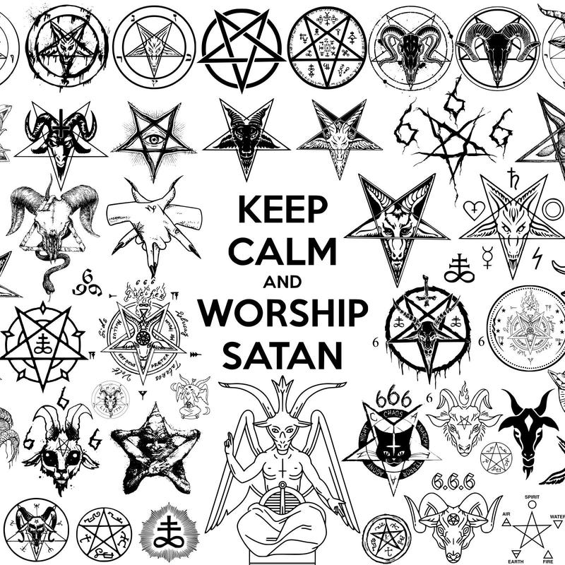 Goat Pentagram Svg - Etsy