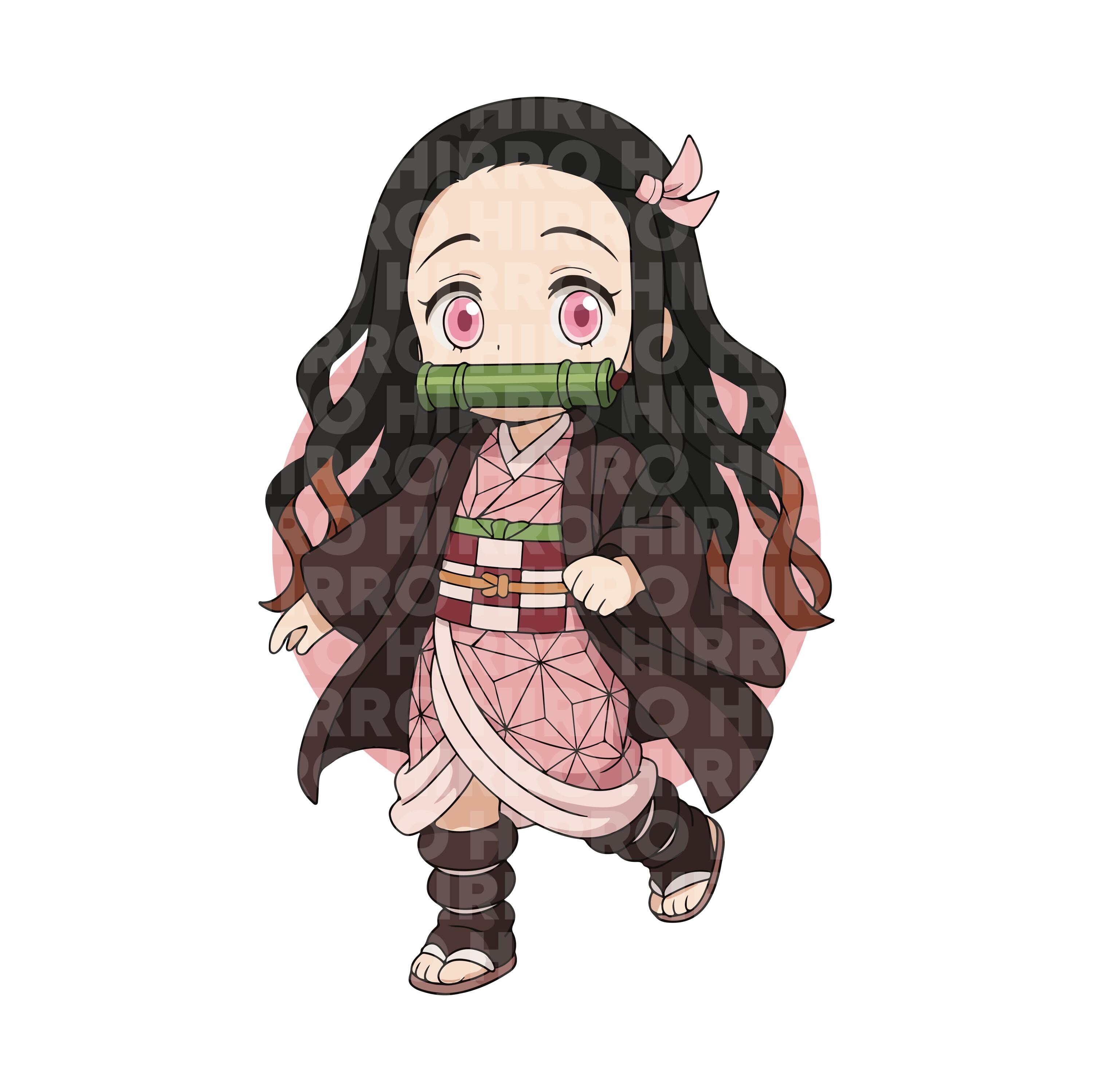 Demon Slayer Chibi Characters Bundle Digital Download | Character Anime ...