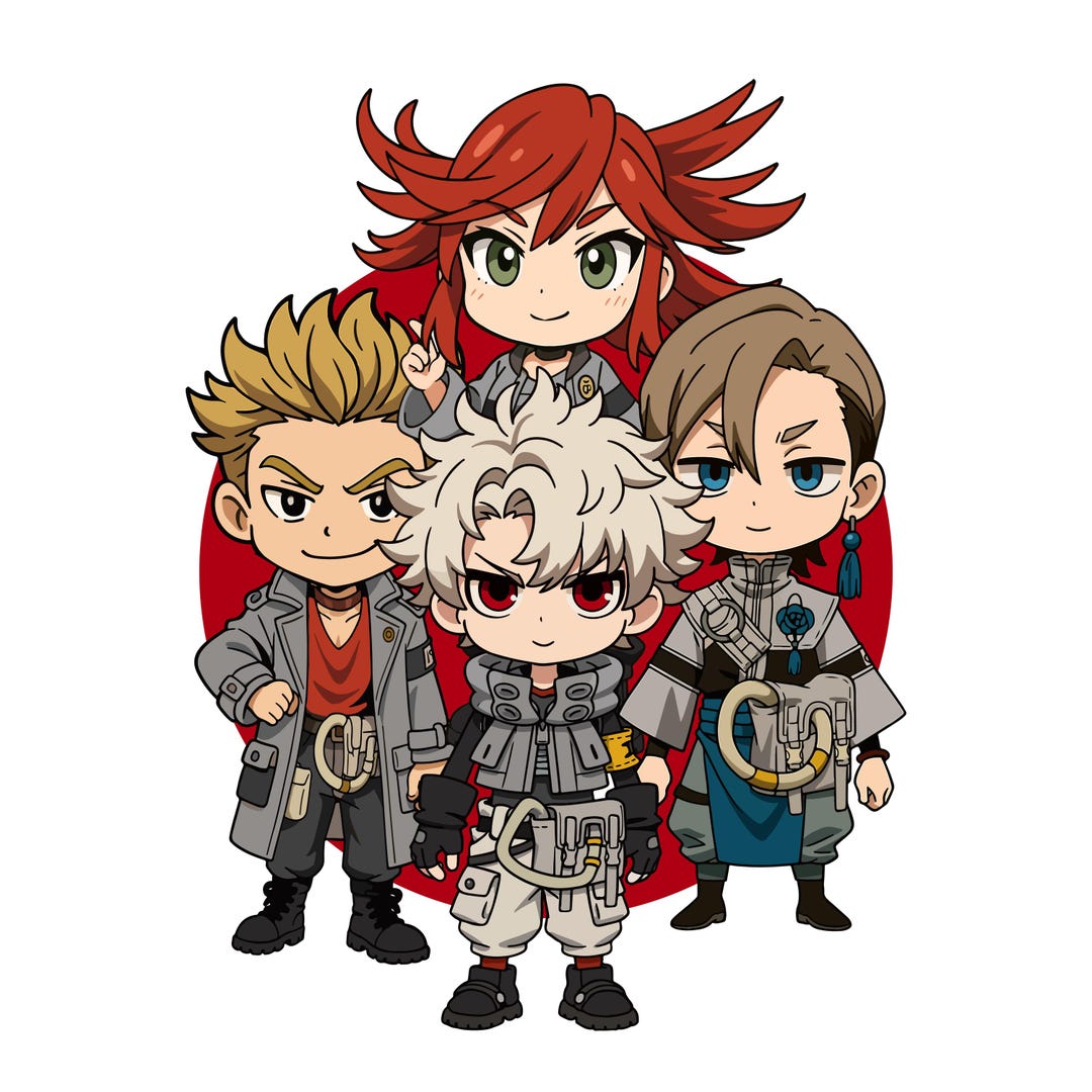 Gachiakuta Chibi Clipart: Anime PNG & SVG (digital Download) - Etsy