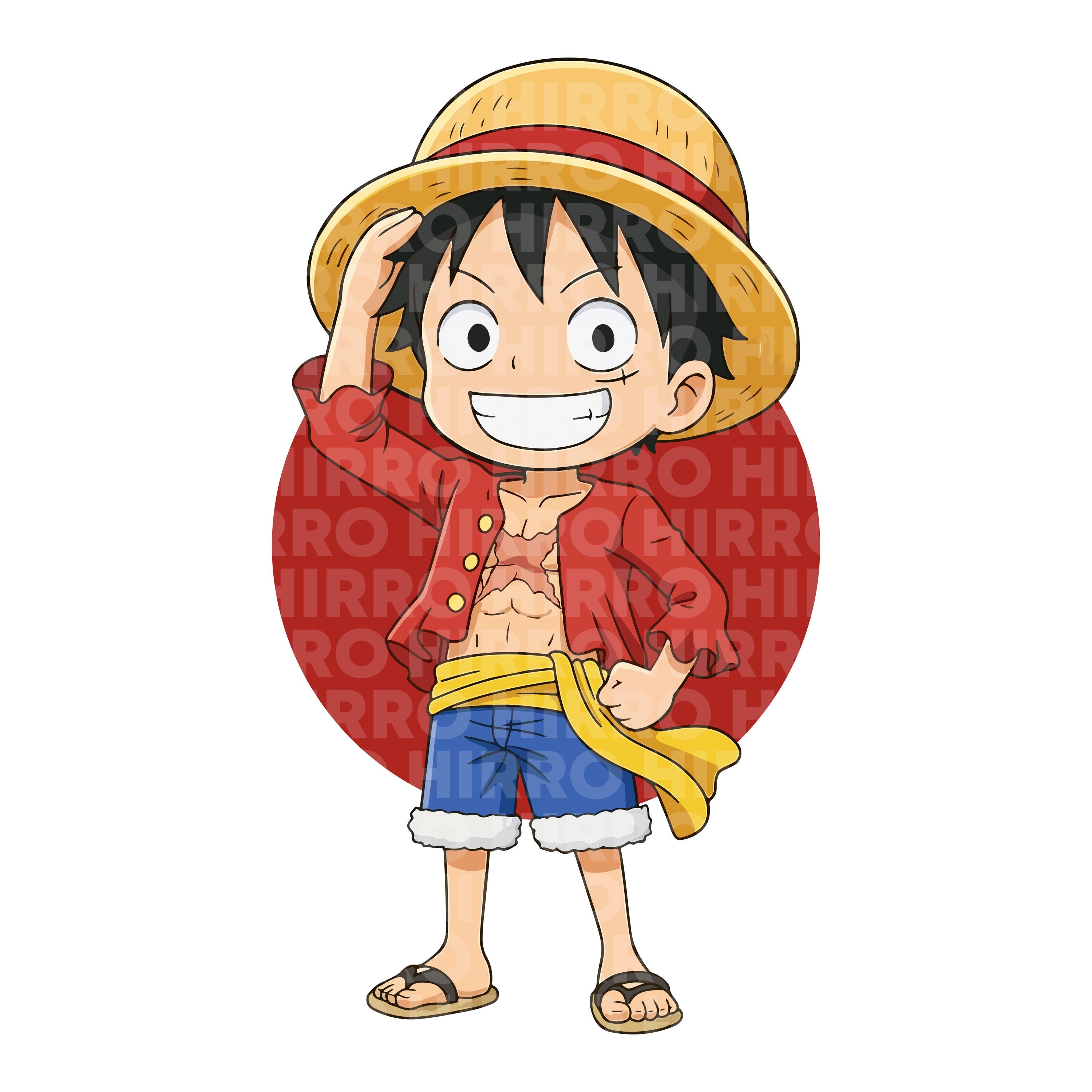 One Piece Chibi Characters Bundle Digital Download | Character Anime ...