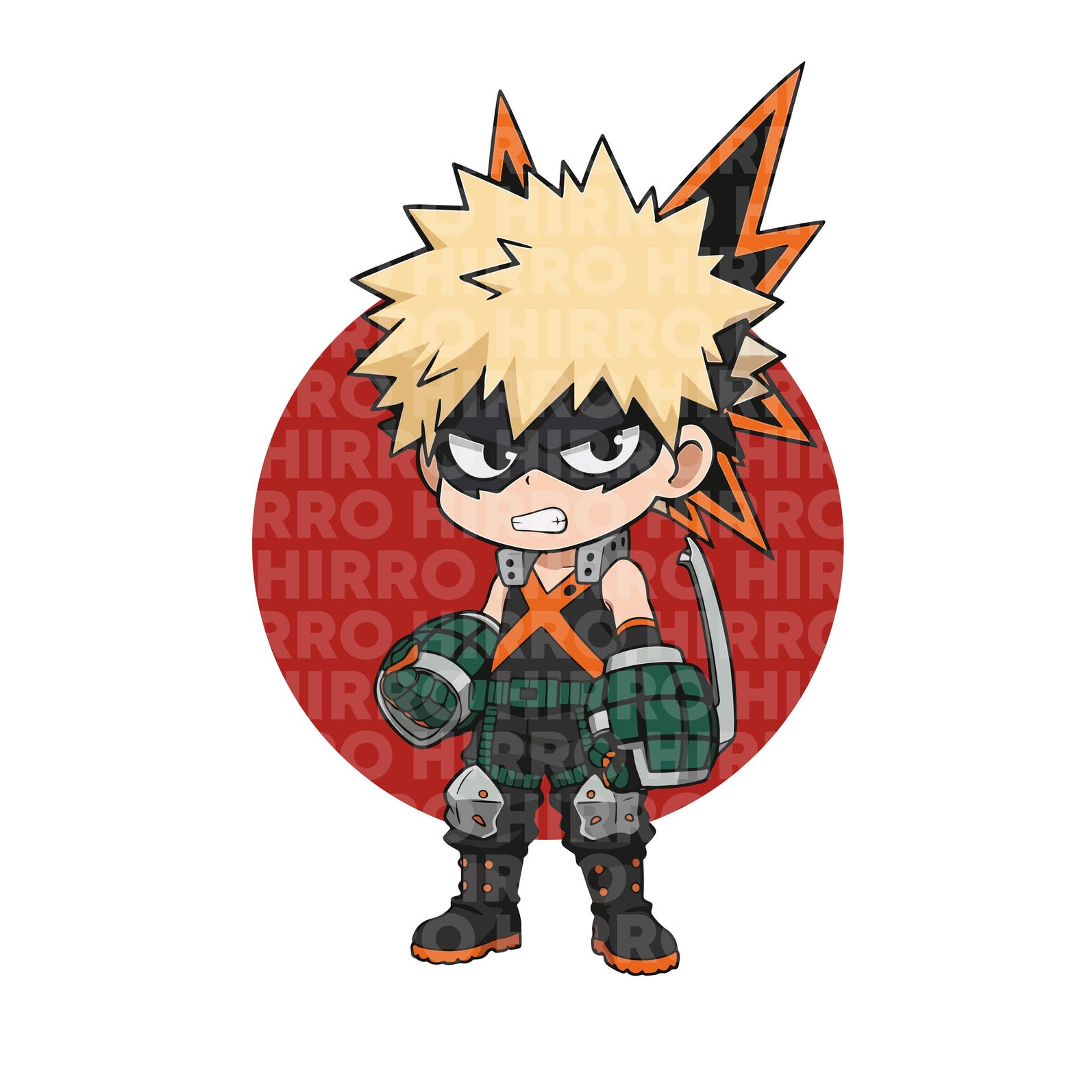My Hero Academia Chibi Characters Bundle Digital Download | Character ...