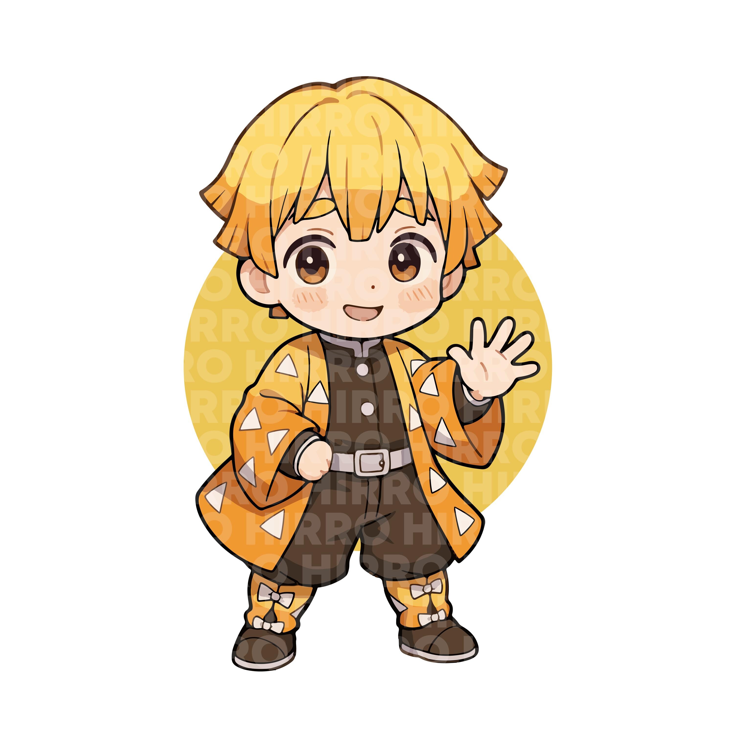 Demon Slayer Chibi Characters Bundle Digital Download | Character Anime ...