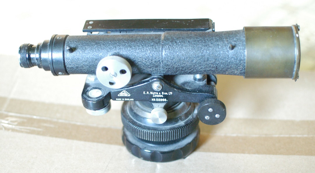E. R. Watts & Son Ltd. London Survey Leveler With Case. Made in England ...