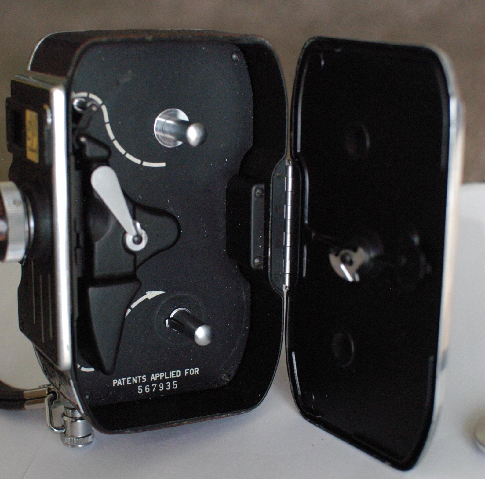 Bolex C8 Double 8 Movie Camera With 12.8mm F2.5 Yvar Lens, Lens Cap and ...