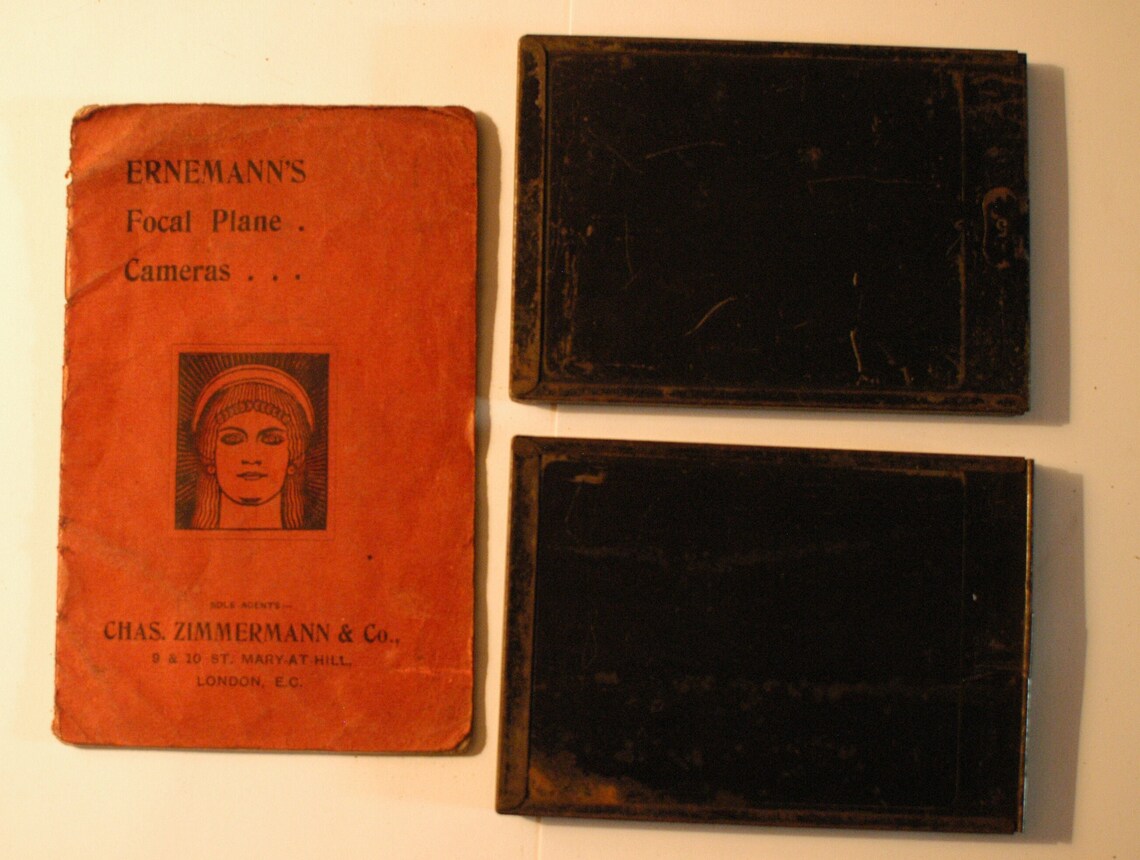 Ernemann Focal Plane Camera Model C. Complete With Case, Instruction ...