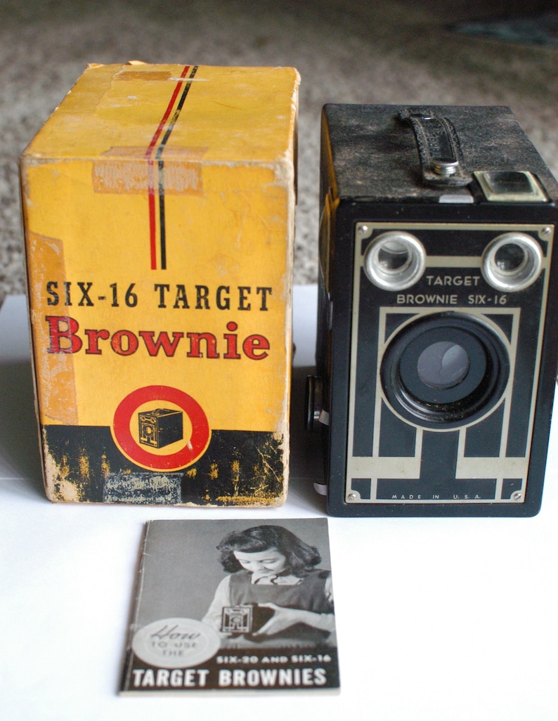 Kodak Target Brownie 616 Camera With Box and Instructions - Etsy