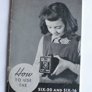 Kodak Target Brownie 616 Camera With Box and Instructions - Etsy