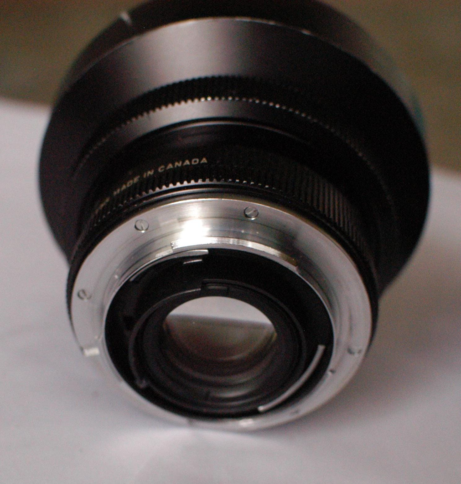 Leitz Canada 19mm F2.8 Elmarit-r Lens for Leica R 35mm SLR Cameras ...