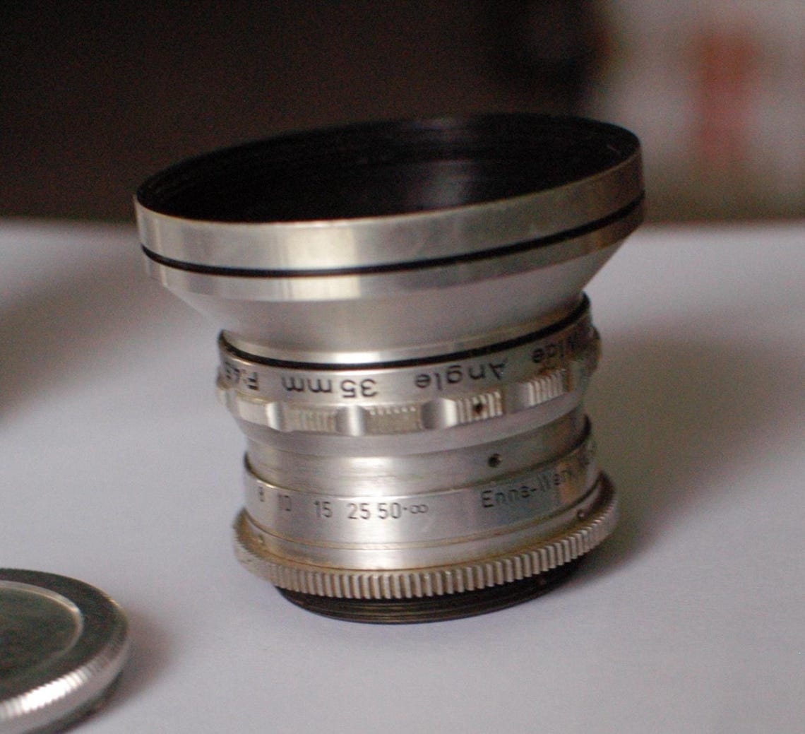 Argus C3 C2 Mount 100mm F4.5 Tele-sandmar and 35mm F4.5 Sandmar Wide ...