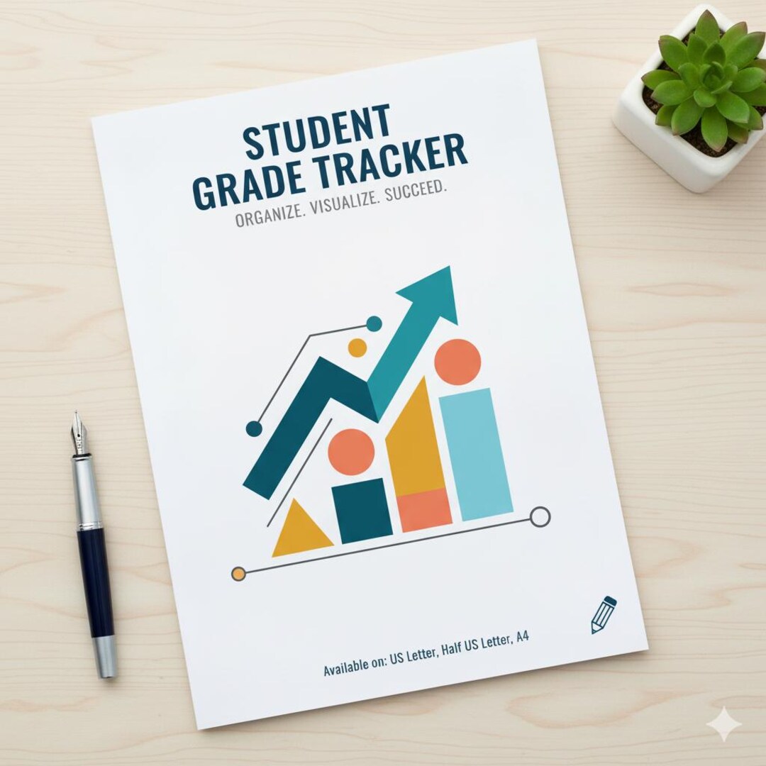 Student Grade Tracker (printable Grade Log Editable Canva Template KDP Interior) - Etsy