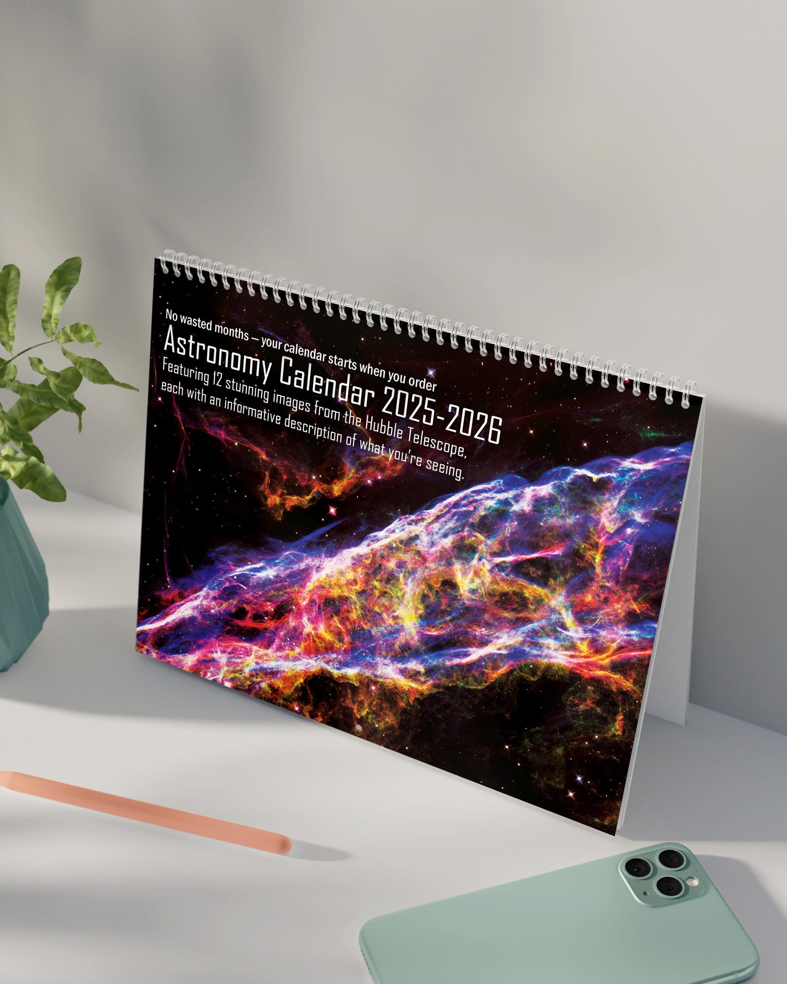 Astronomy Calendar 2026 | Space Calendar With Stunning Hubble ...