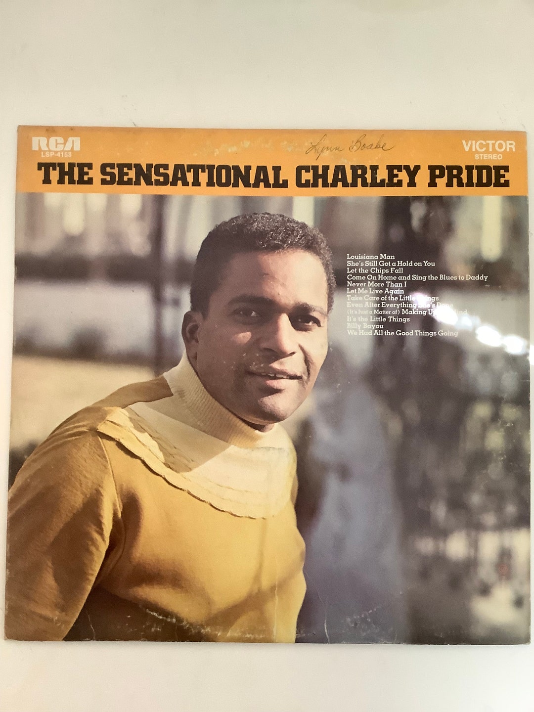 Charley Pride the Sensational Charley Pride Vinyl LP Album - Etsy