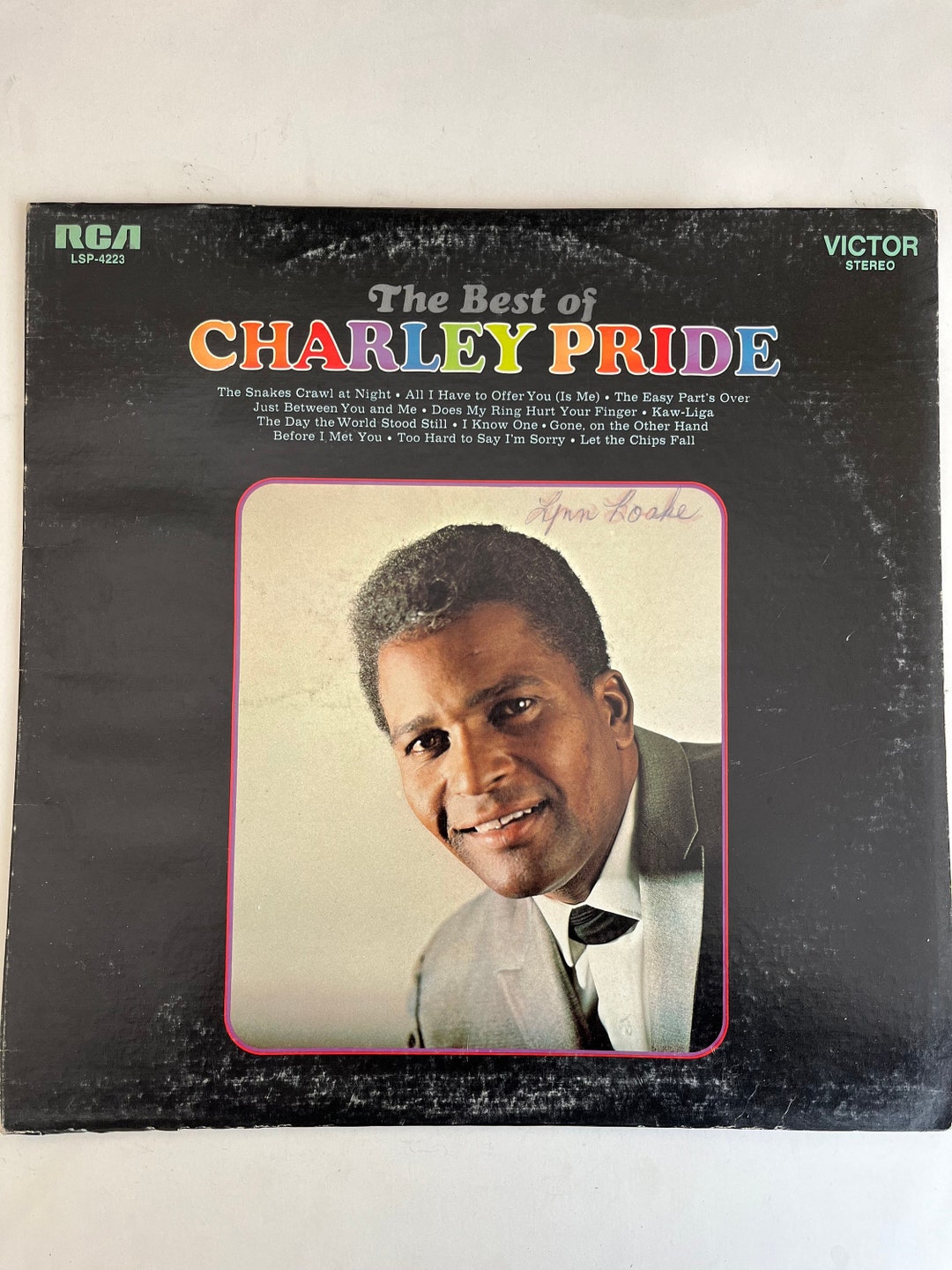 The Best of Charley Pride Vinyl LP Album - Etsy