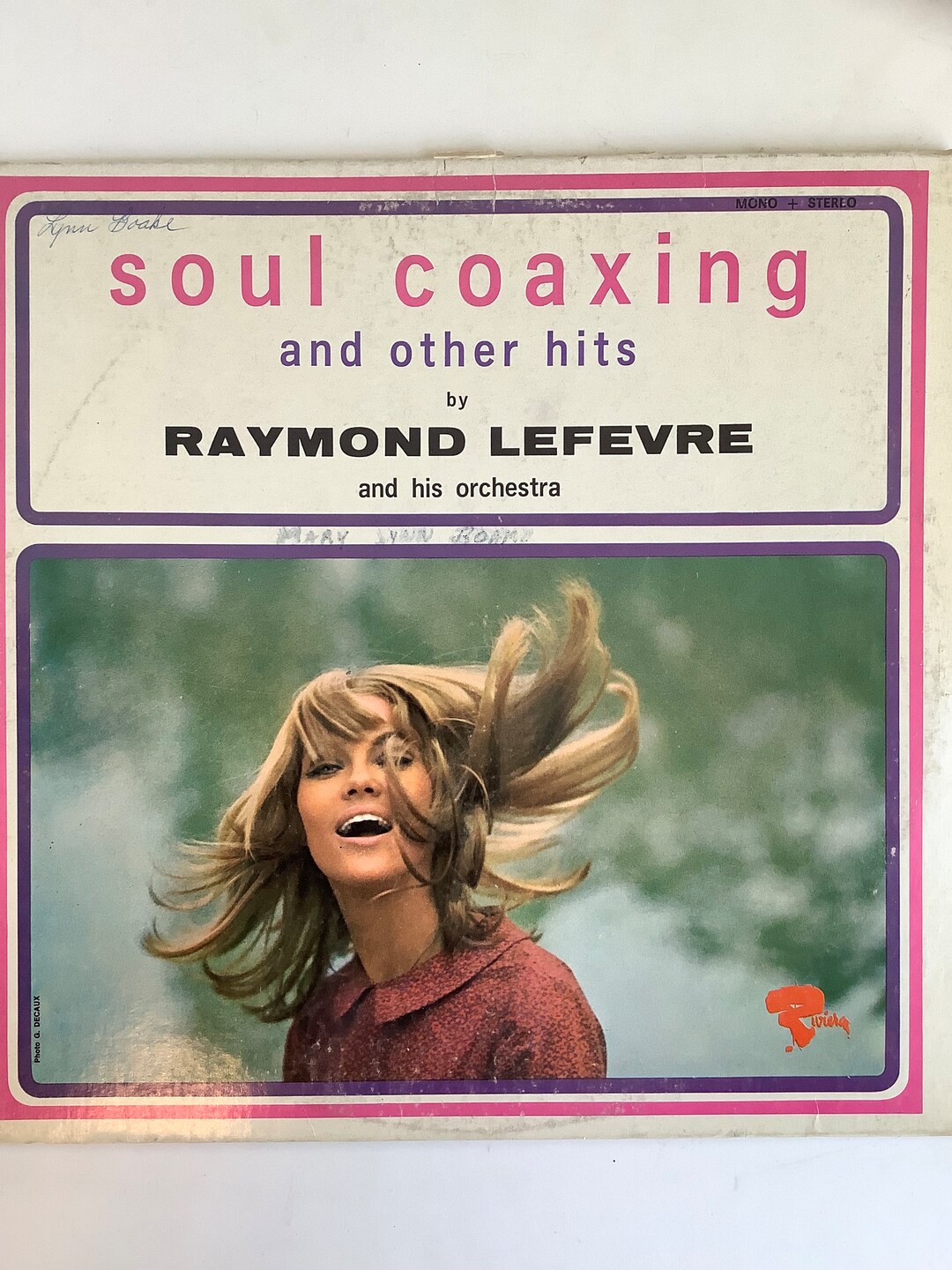 Raymond Lefevre "soul Coaxing and Other Hits" Vinyl LP Album - Etsy