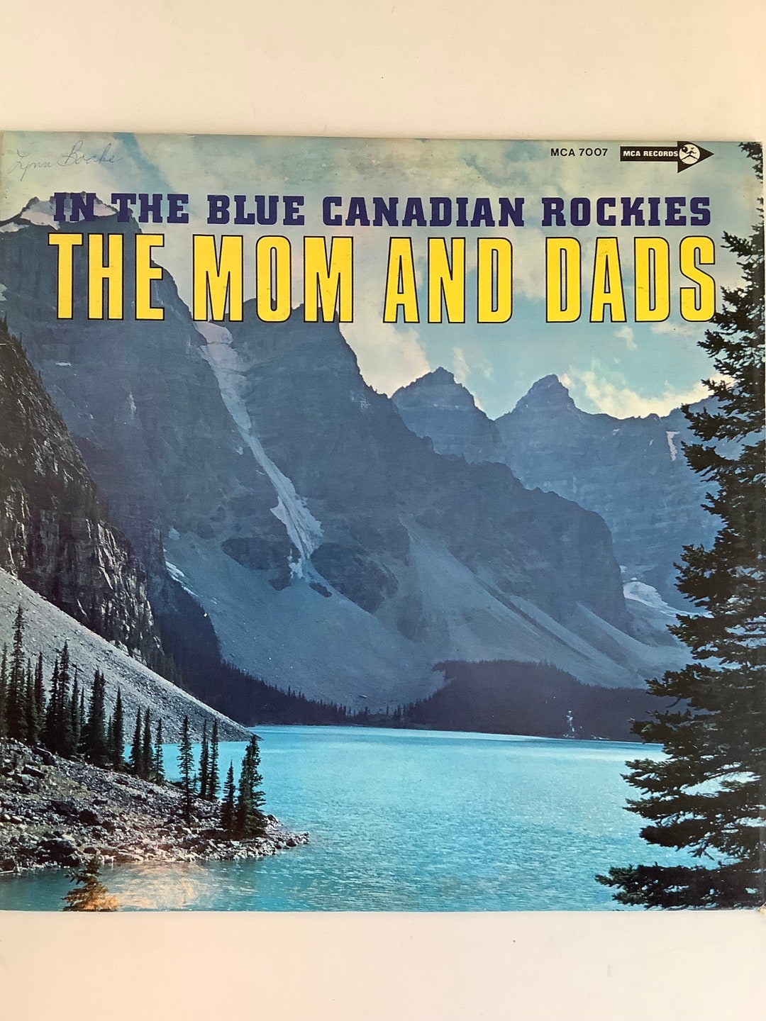 The Mom and Dads "in the Blue Canadian Rockies" Vinyl LP Album - Etsy