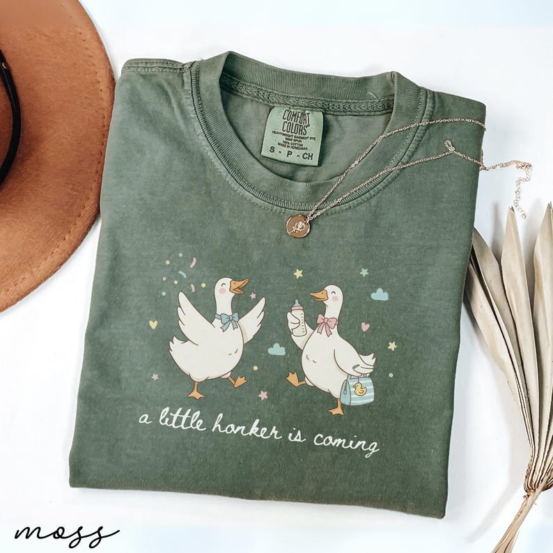 Comfort Colors® Little Honker Baby Announcement Sweatshirt, Pregnancy ...