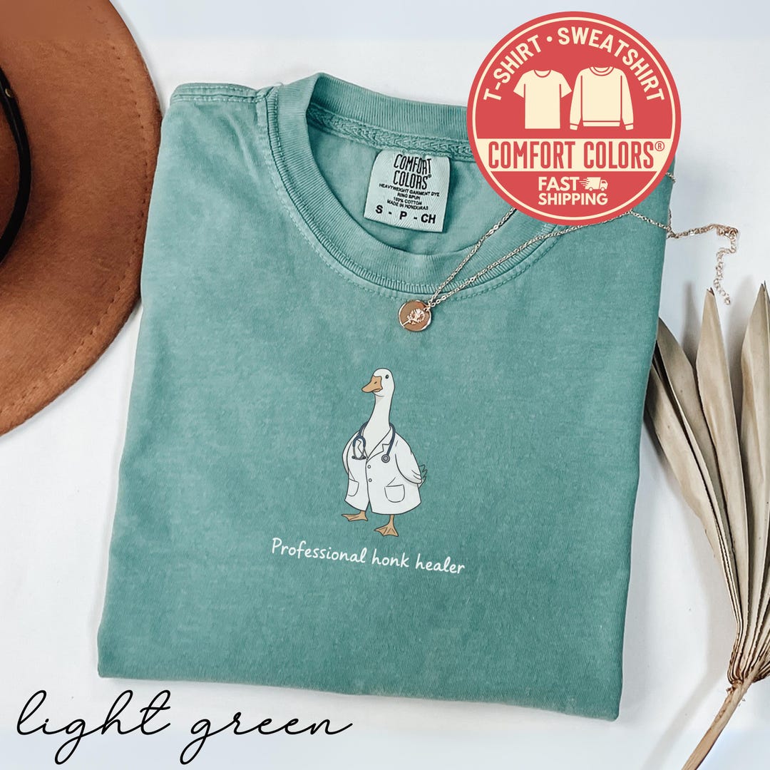 Comfort Colors® Goose Doctor Shirt, Funny Goose T-shirt, Professional ...