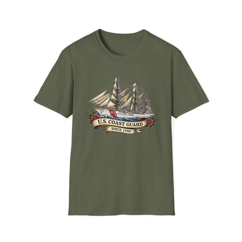 U.S. Coast Guard USCGC EAGLE T-shirt | USCG Barque Eagle Tee - Etsy