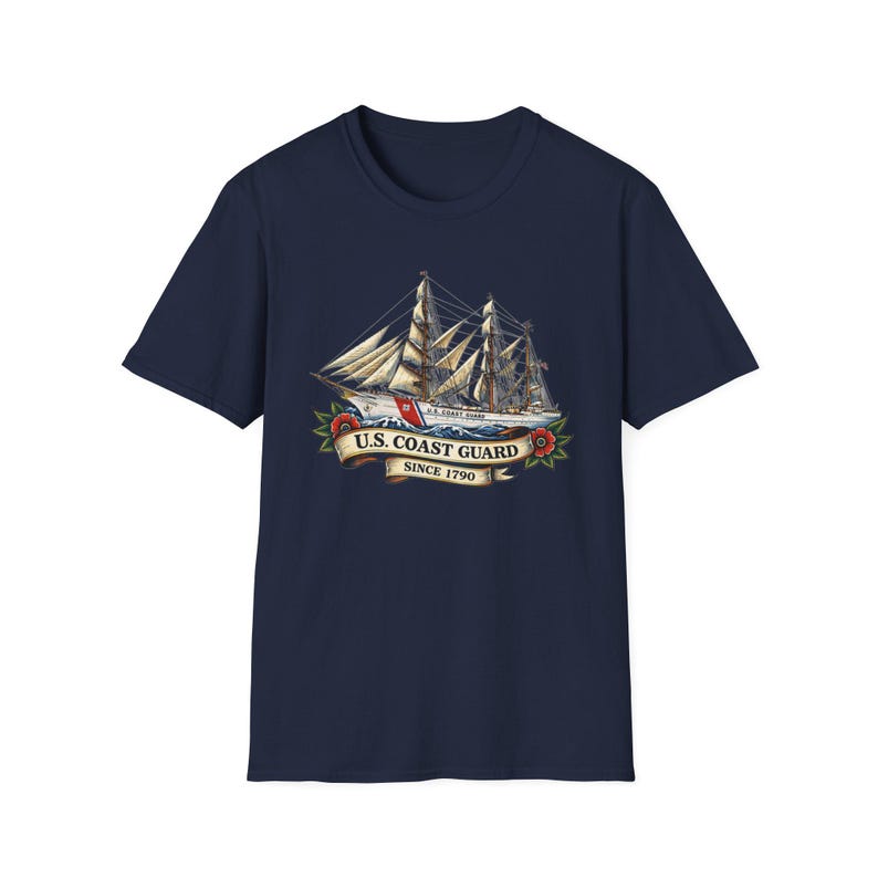 U.S. Coast Guard USCGC EAGLE T-shirt | USCG Barque Eagle Tee - Etsy