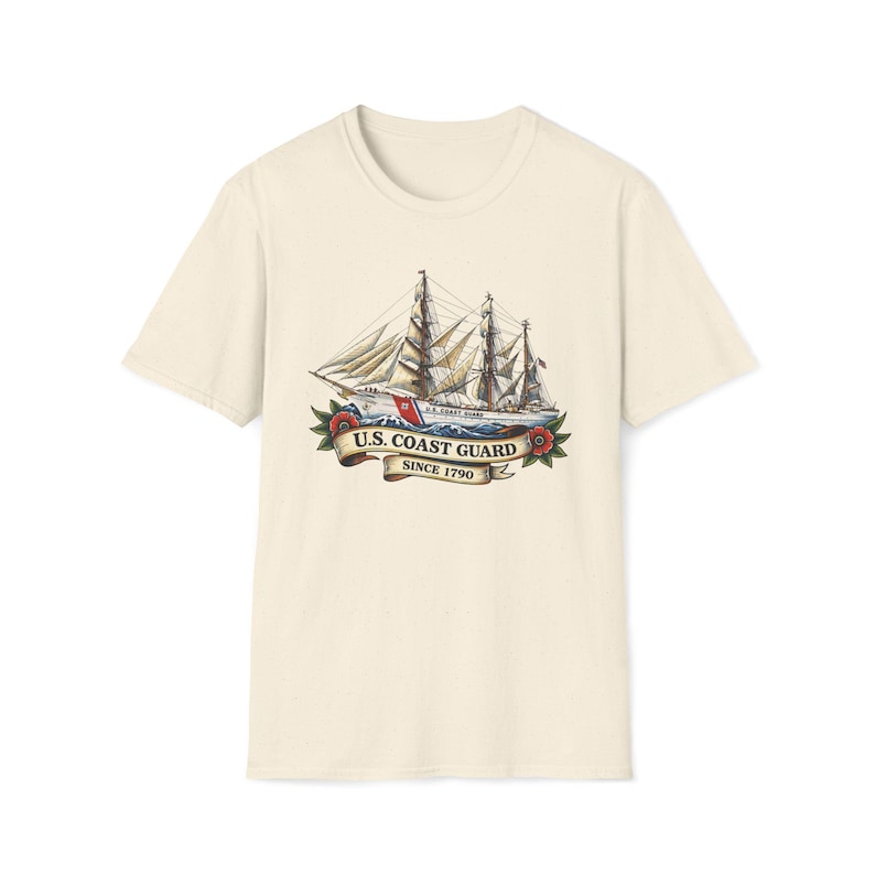 U.S. Coast Guard USCGC EAGLE T-shirt | USCG Barque Eagle Tee - Etsy