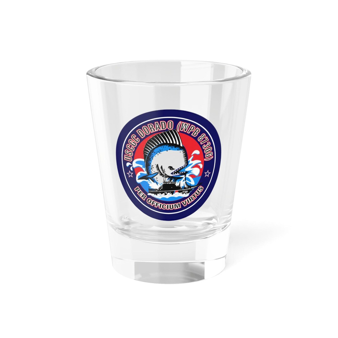 U.S. Coast Guard WPB 87306 USCGC DORADO Shot Glass - Etsy