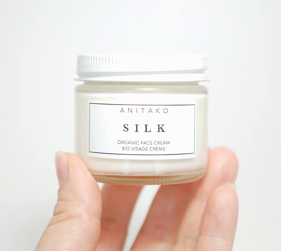 S I L K - Organic Face Cream, Silk Peptide Moisturizer for All Skin ...
