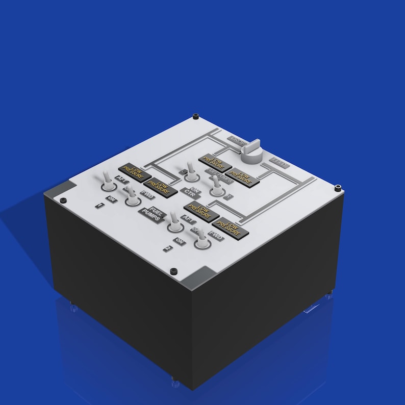B737 Fuel Pumps Panel: Pro-series Flight Simulator Cockpit USB ...