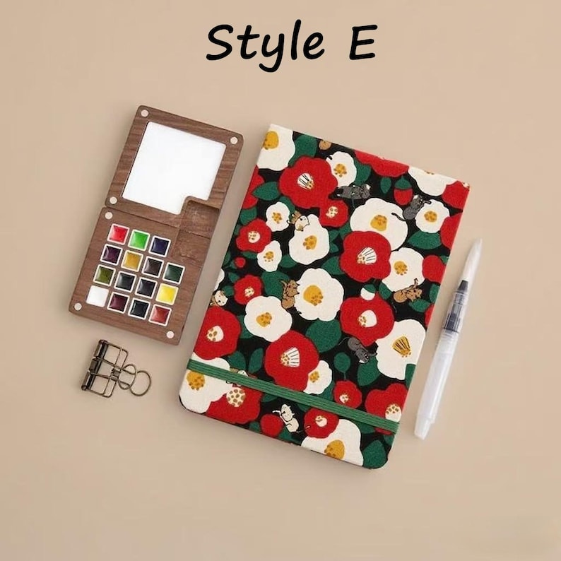 Personalized Watercolor Travel Palette, 15 Color Wooden Art Set ...