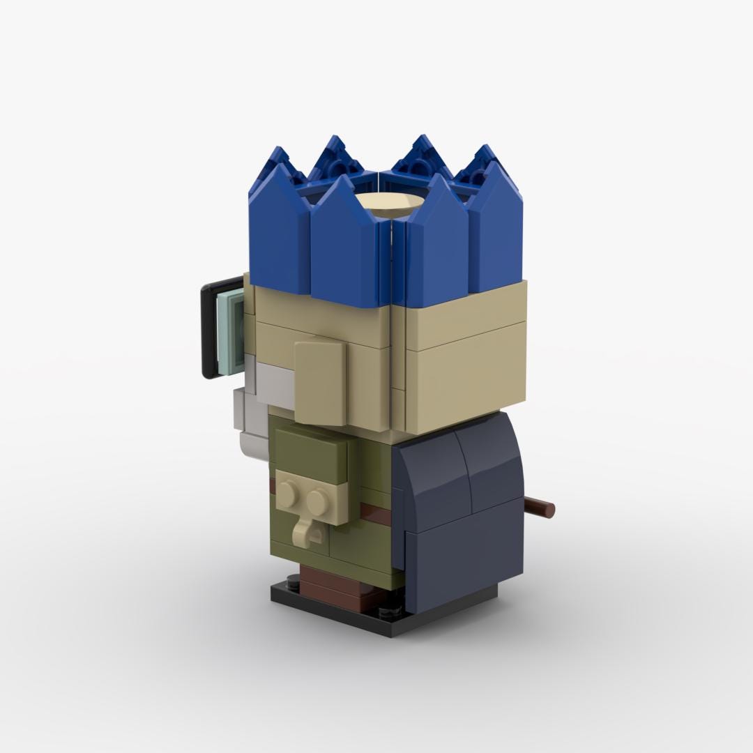 OSRS Wise Old Man - Runescape LEGO - Brickhead - Physical Set - Genuine ...