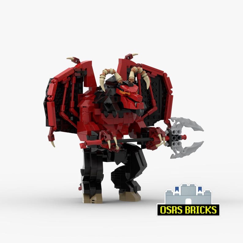 Runescape LEGO® - Yama - Physical Set - Genuine Bricks - Old School ...