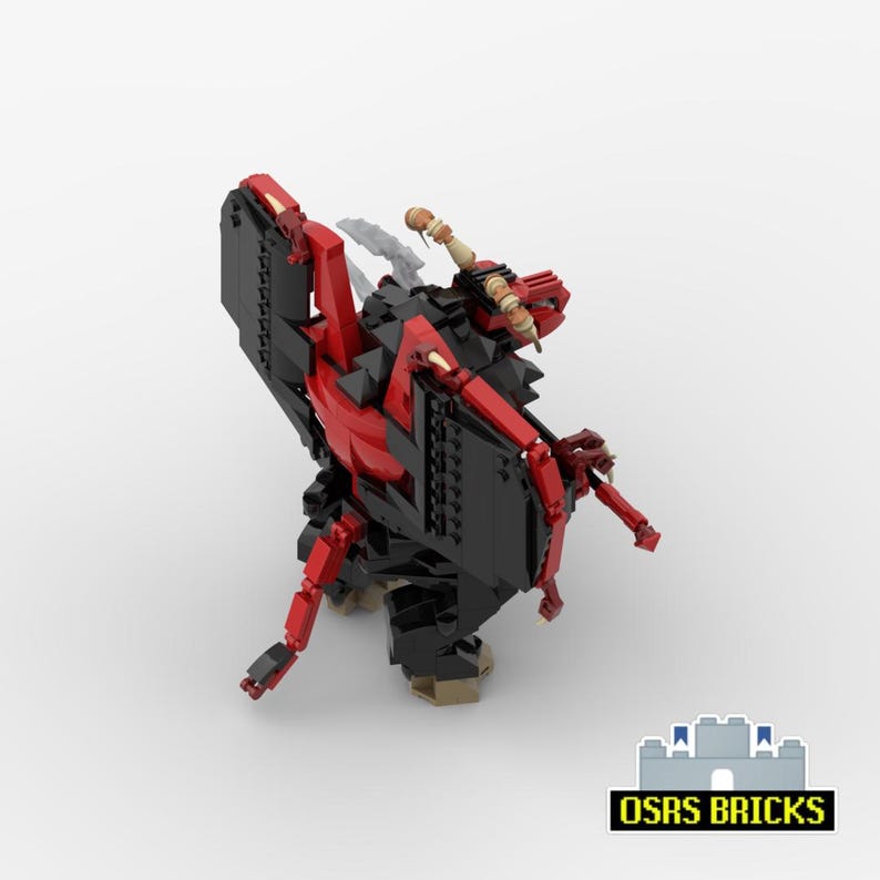 Runescape LEGO® - Yama - Physical Set - Genuine Bricks - Old School ...