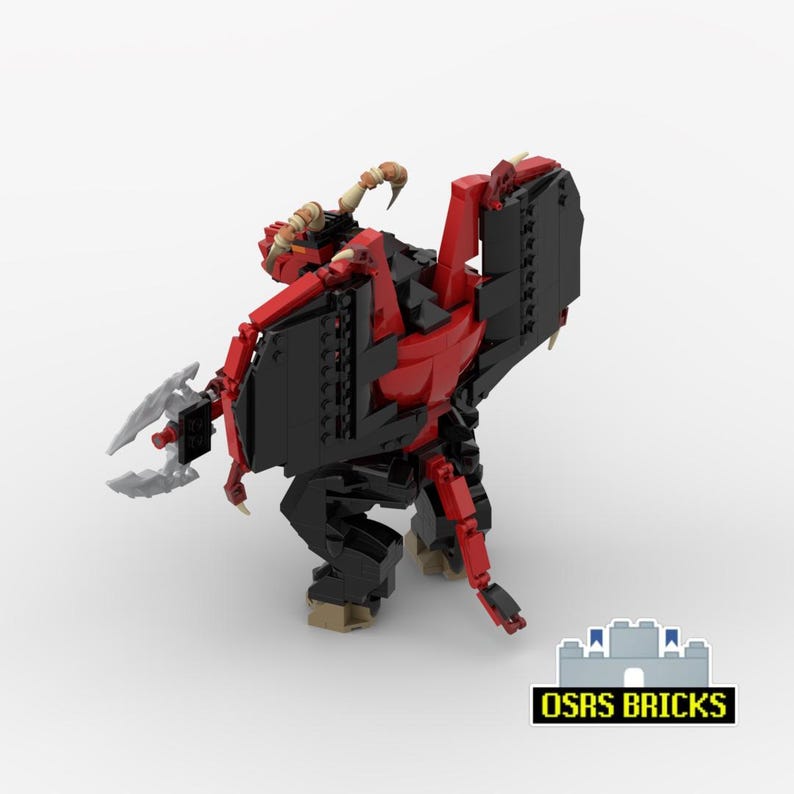 Runescape LEGO® - Yama - Physical Set - Genuine Bricks - Old School ...
