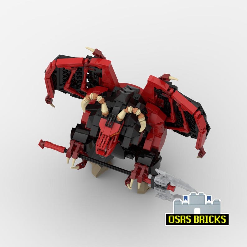 Runescape LEGO® - Yama - Physical Set - Genuine Bricks - Old School ...