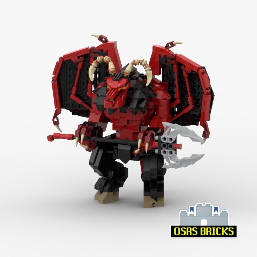 Runescape LEGO® - Yama - Physical Set - Genuine Bricks - Old School ...