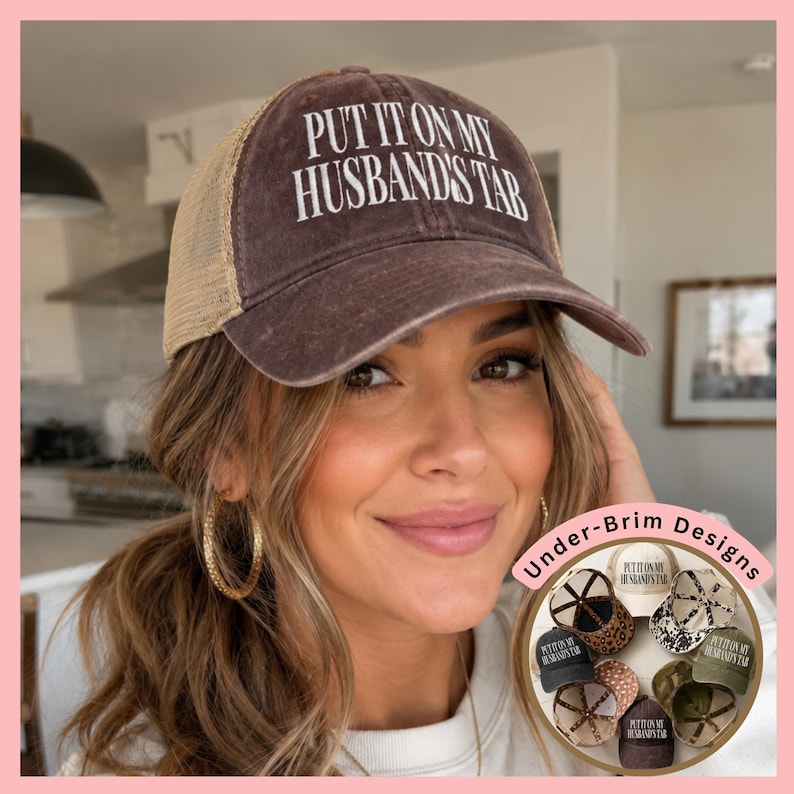 Funny Birthday Hat Embroidered Design Spoiled Wife Gift Idea Husbands ...