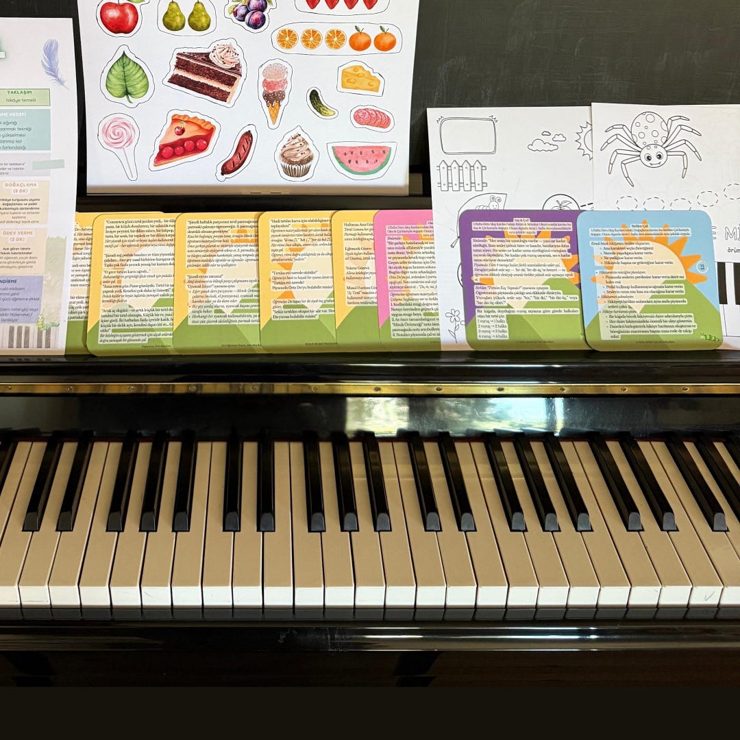 Piano Lesson Plans : Story-based Piano Teaching Materials (digital ...