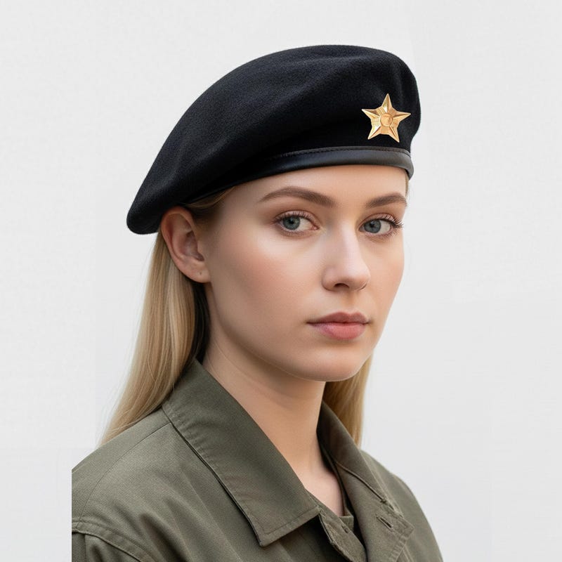 French Beret Military - Etsy
