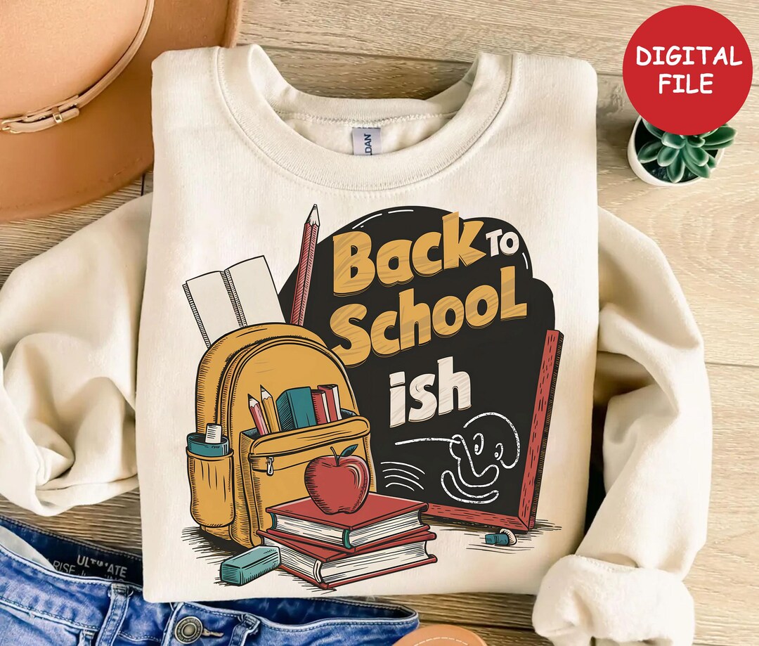 Back to School-ish PNG, Funny Retro Teacher Shirt Design, Vintage ...