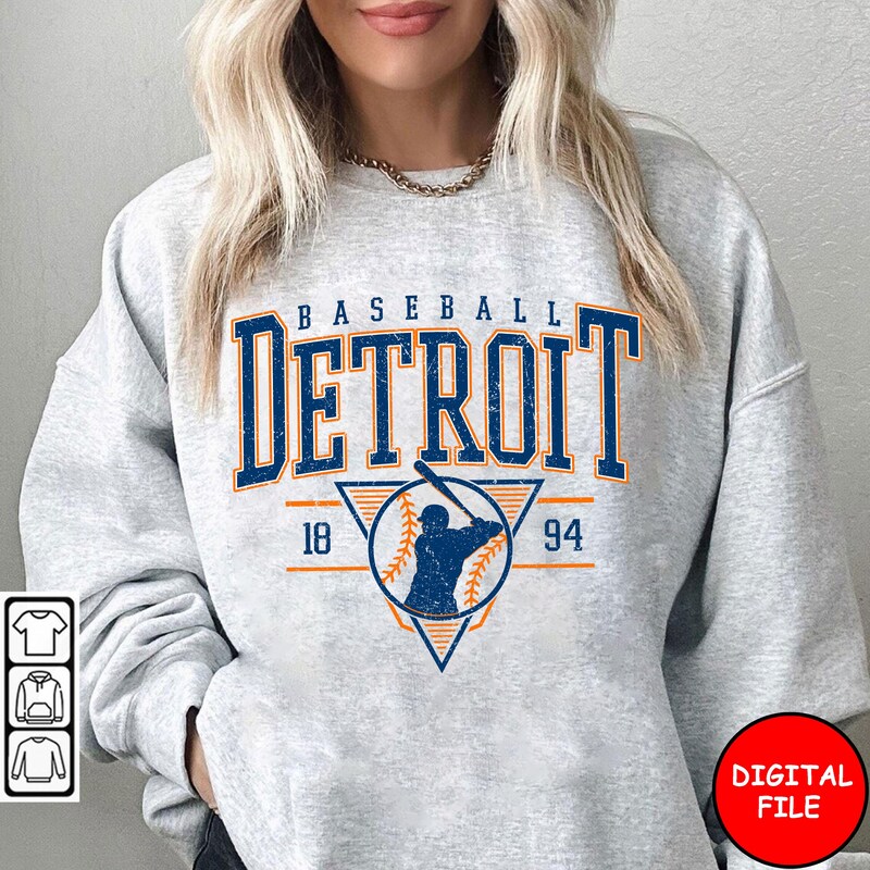 Detroit Tigers Svg - Etsy