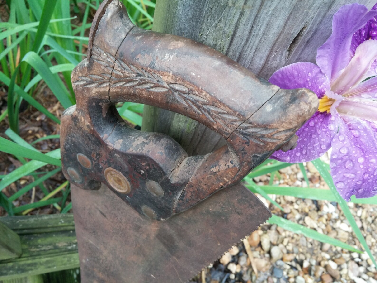 Simonds Hand Saw Old Rusty Collectors Piece 1880 - Etsy