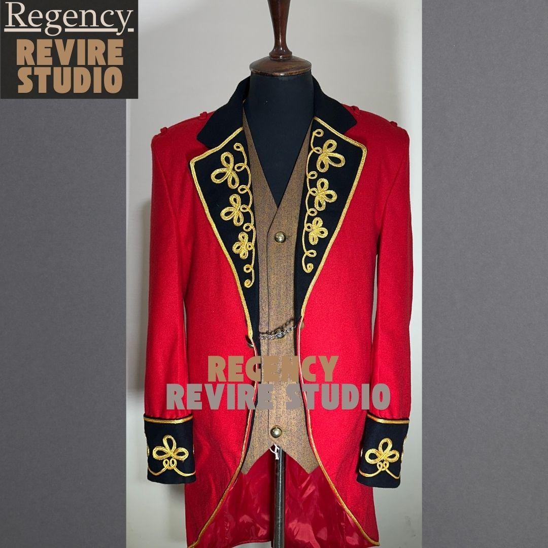 Limited Edition Magician Uniform – Gothic Steampunk Ringmaster Costume ...