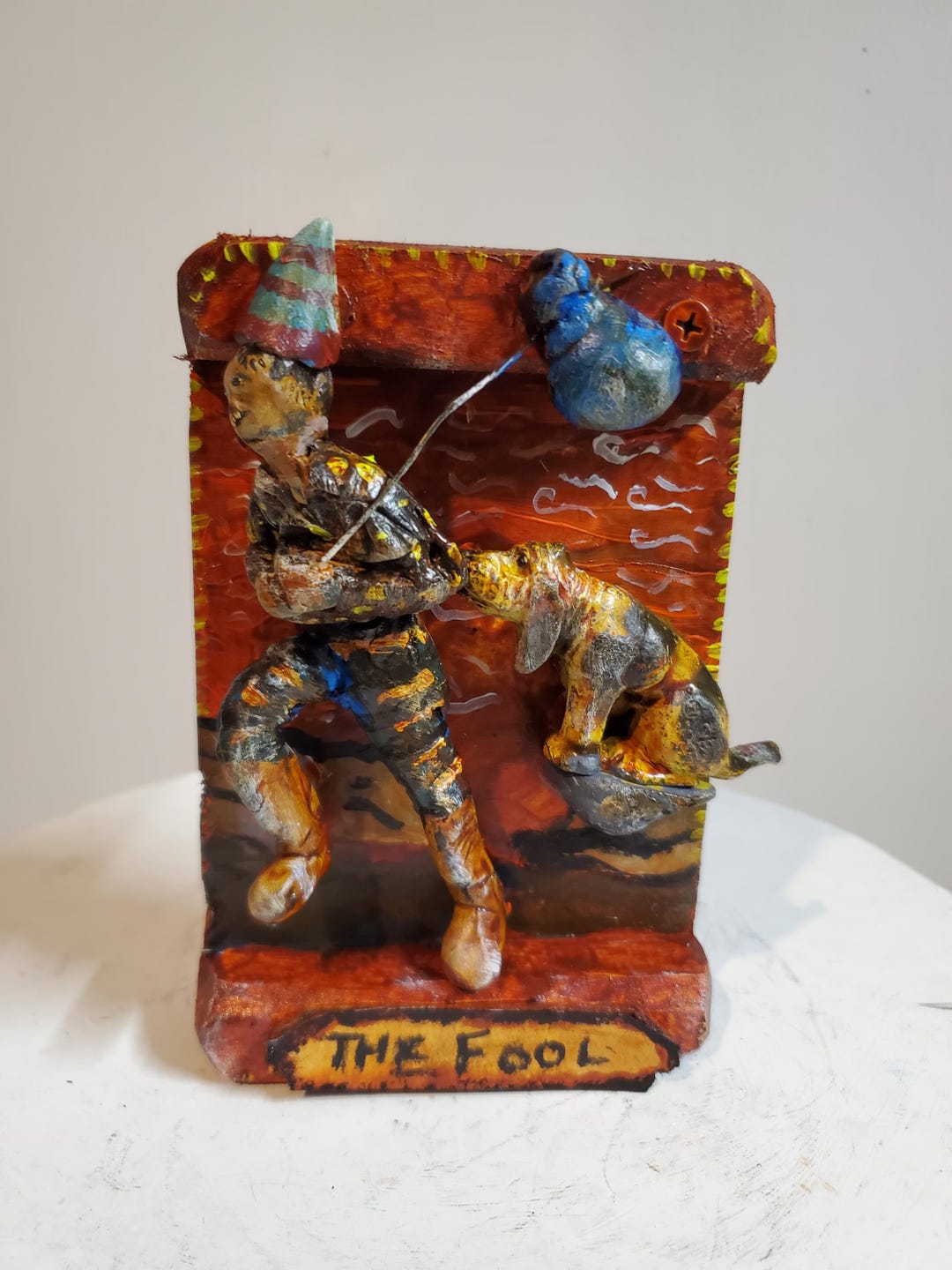 The Fool 3D Sculptural Tarot Card - Etsy