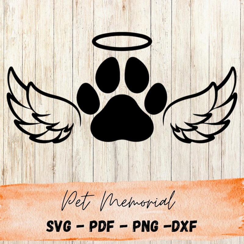 Cat Angel Wings Stencil - Etsy